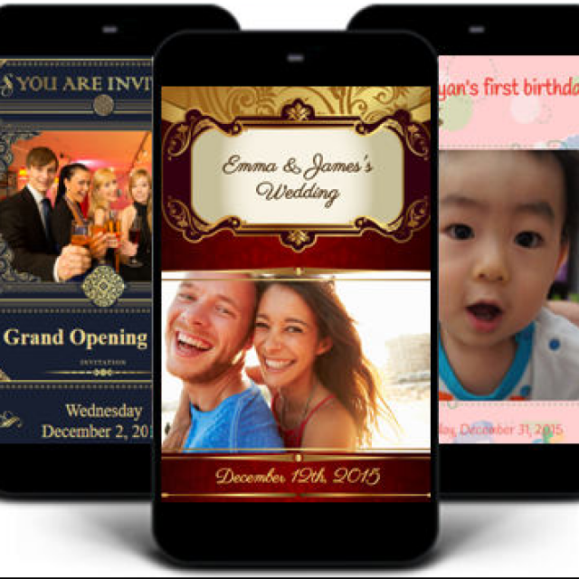 mobile invitation samples-V353EC